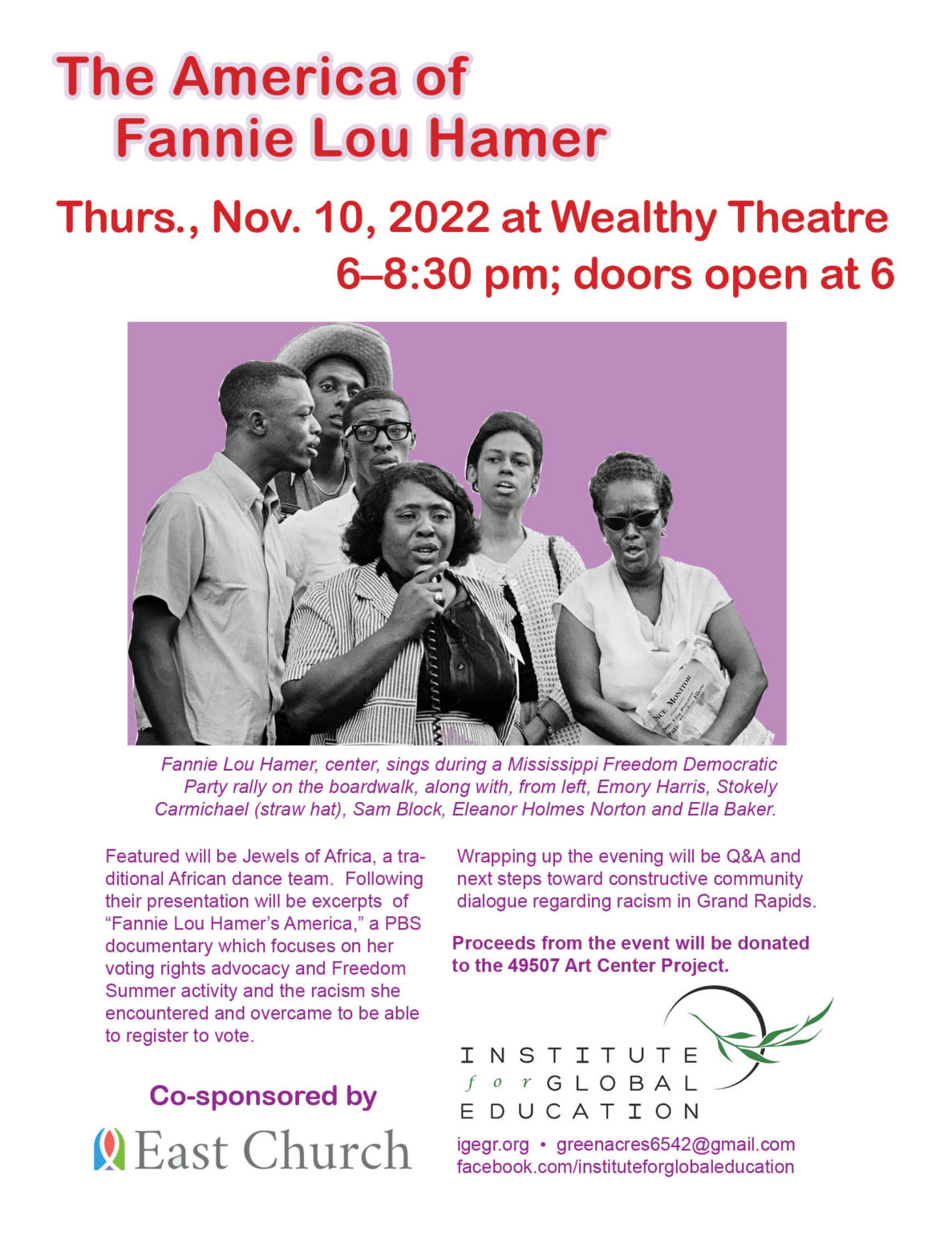 The America of Fannie Lou Hamer - IGE GR